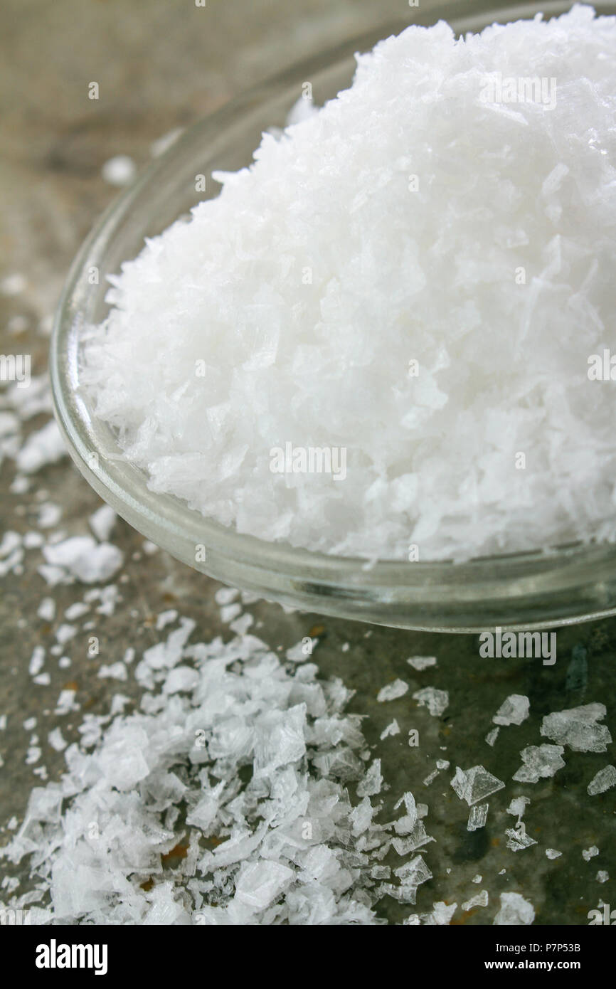 granulated sea salt Stock Photo - Alamy
