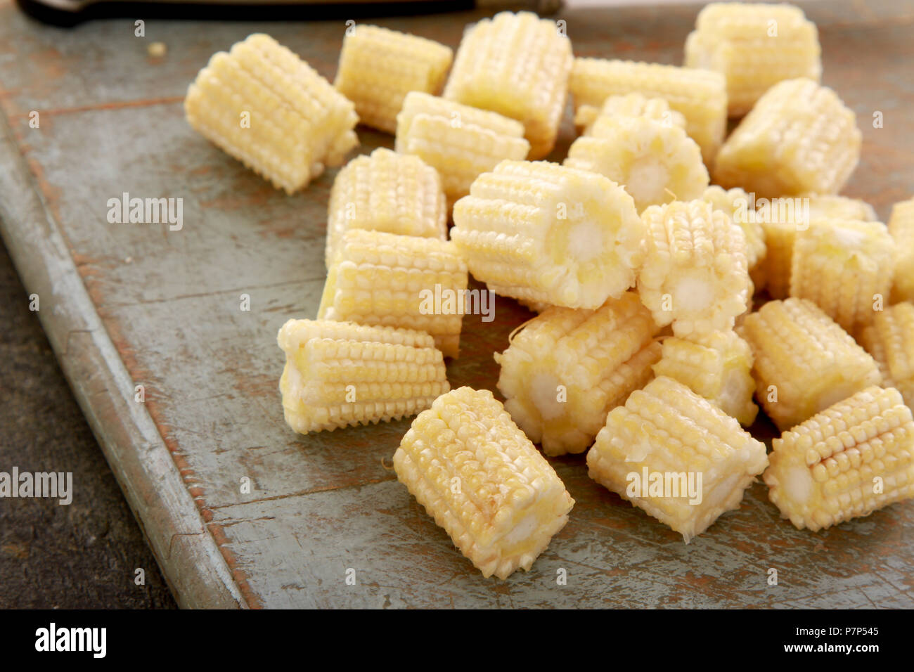 baby sweet corn Stock Photo - Alamy