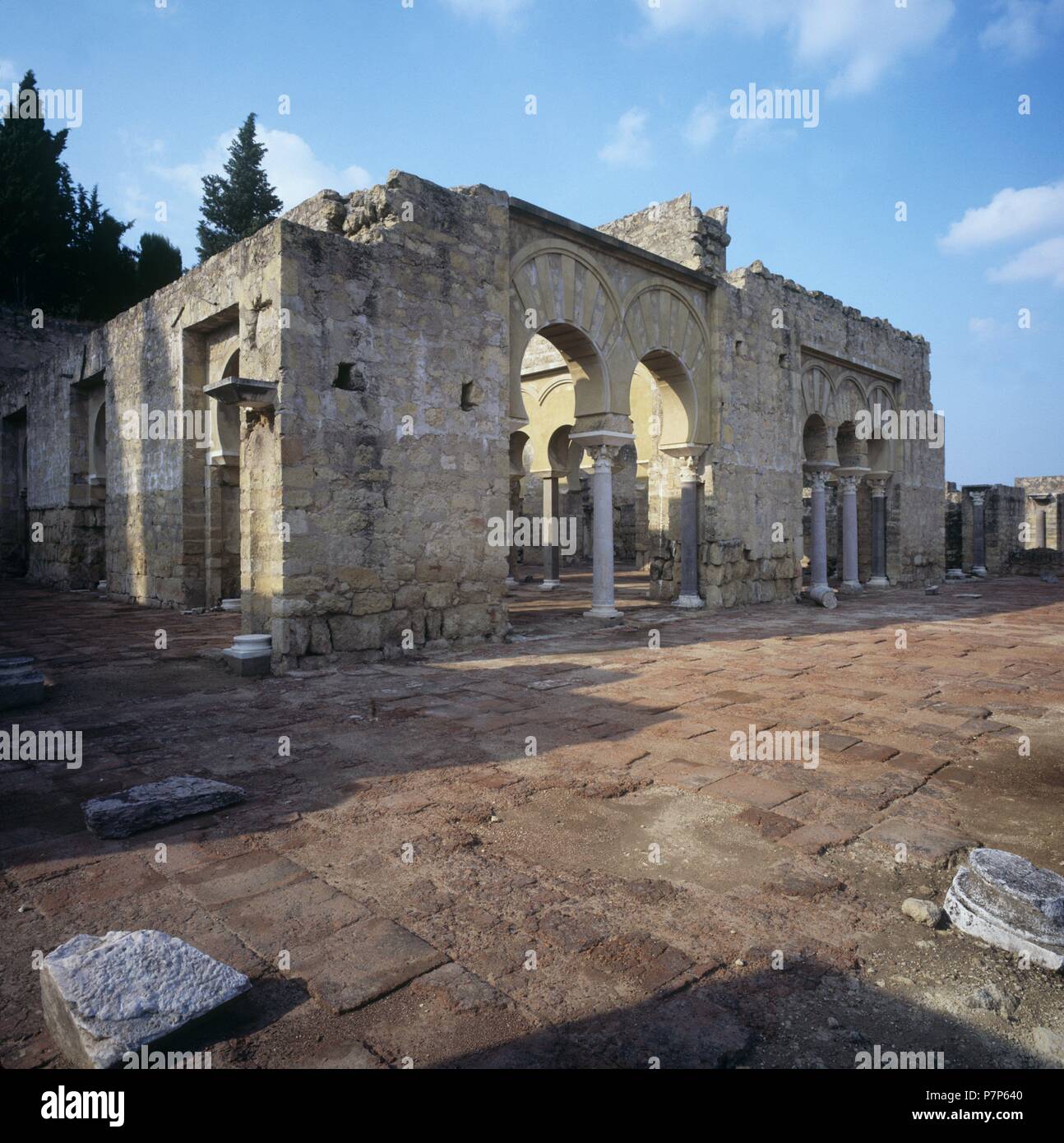 MEDINA AZAHARA. BAÑOS DE MEDINA AZAHARA. Córdoba, España Stock Photo ...