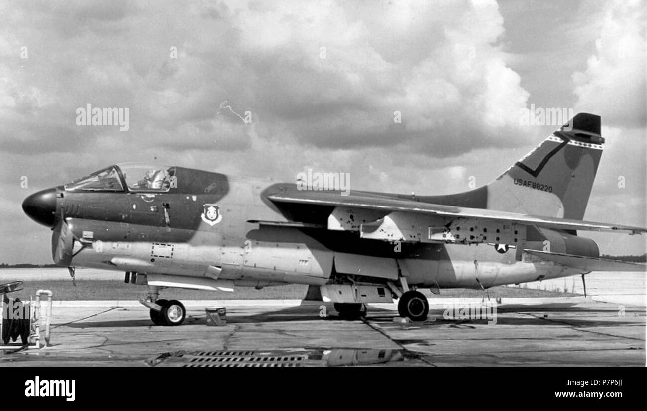 3246th Test Wing A-7D Corsair II 68-8220 Stock Photo - Alamy