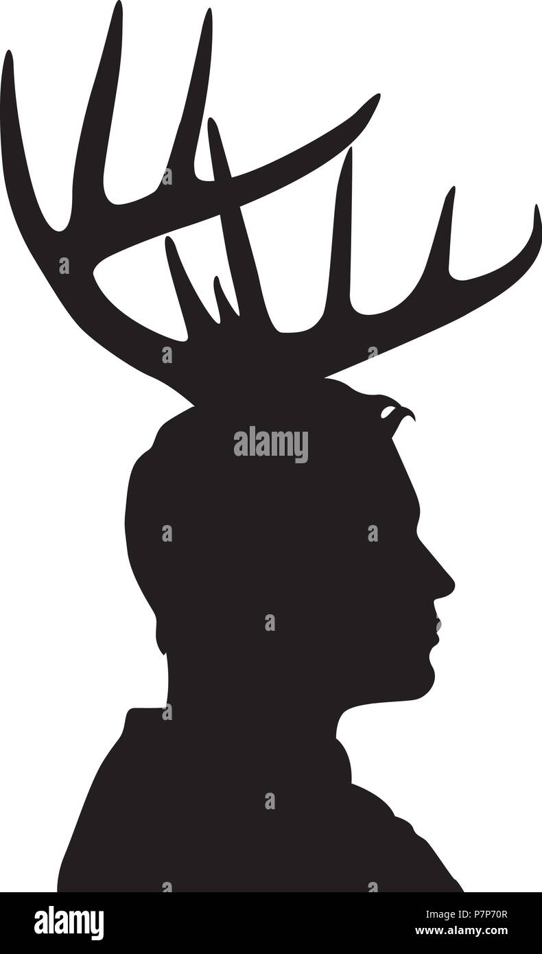 Hannibal Stag Silhouette