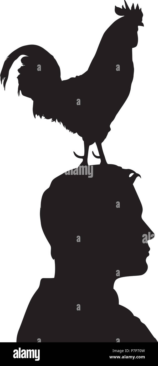 Silhouette male pose hi-res stock photography and images - Alamy