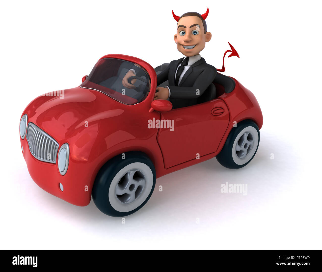 Devil car Cut Out Stock Images & Pictures - Alamy