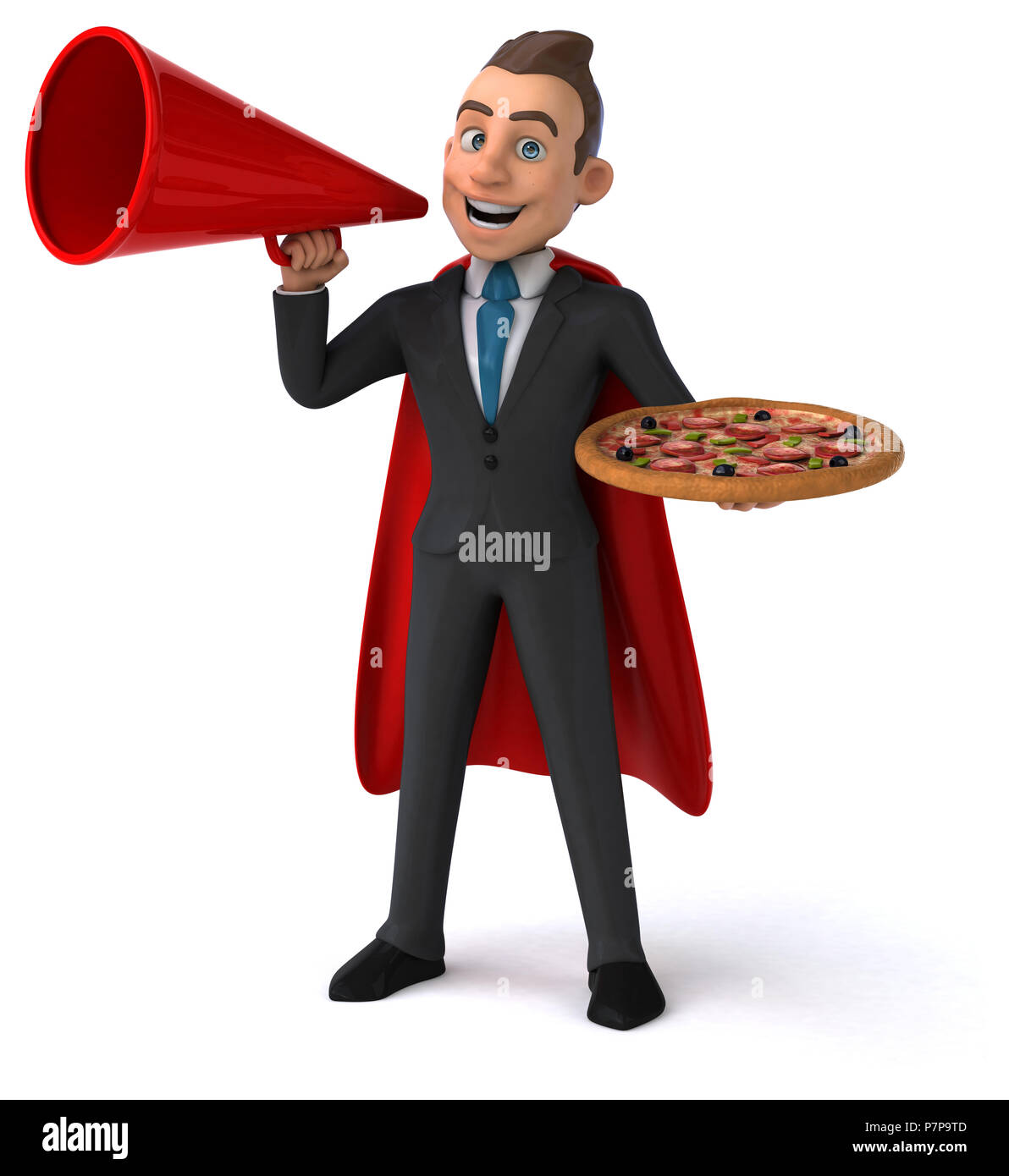 Fun business man Stock Photo - Alamy