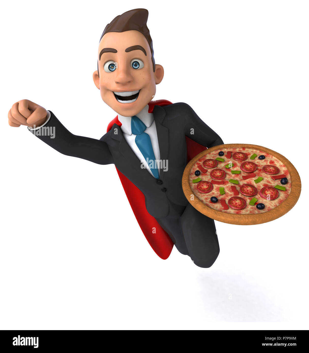 Fun business man Stock Photo - Alamy