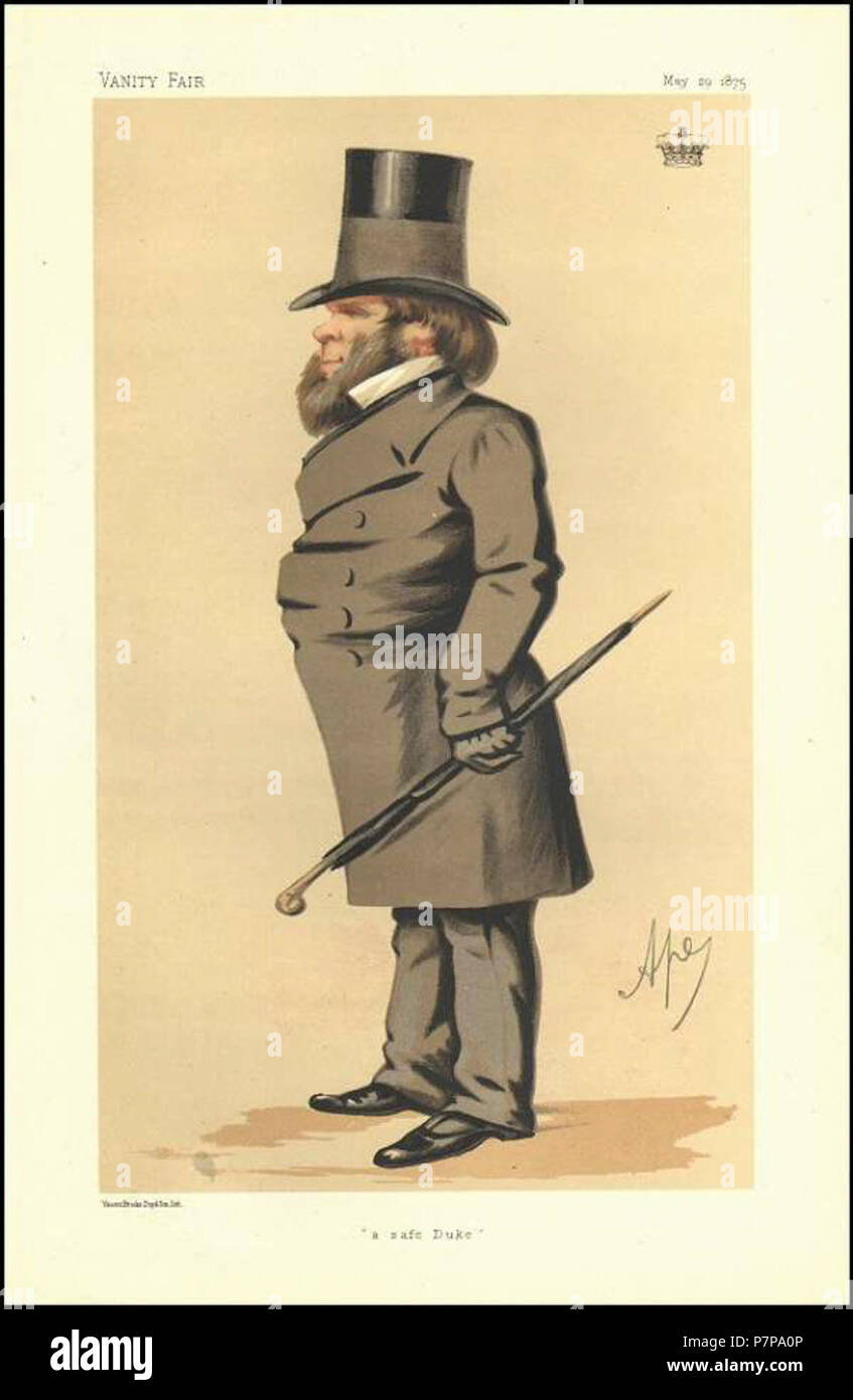 3rd Duke Of Buckingham And Chandos Stock Photo - Alamy