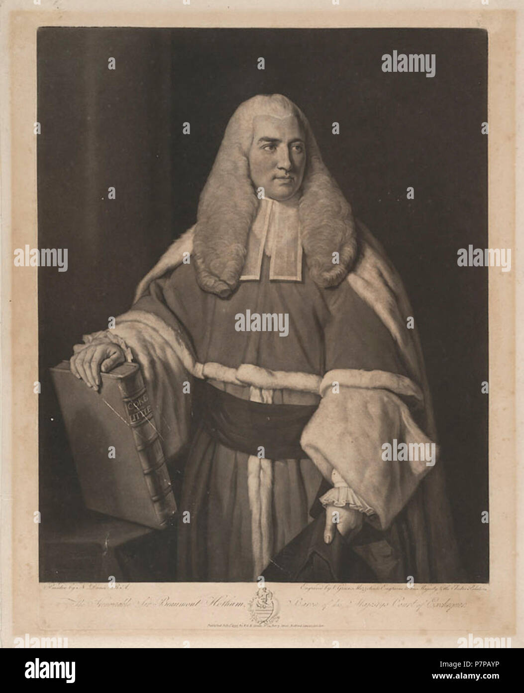 3rd Lord Hotham Stock Photo - Alamy