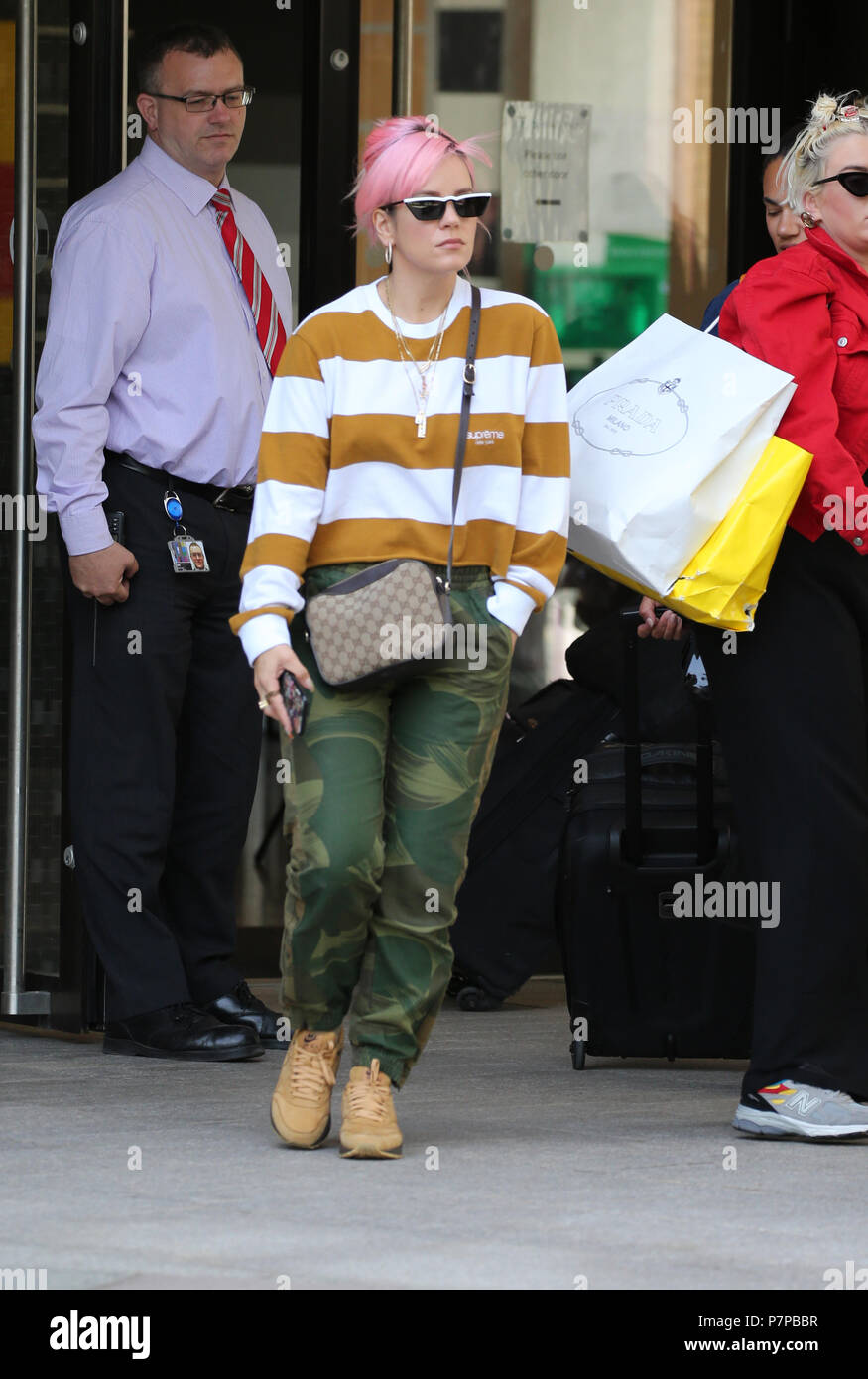 Lily Allen outside ITV Studios today Featuring: Lily Allen Where ...