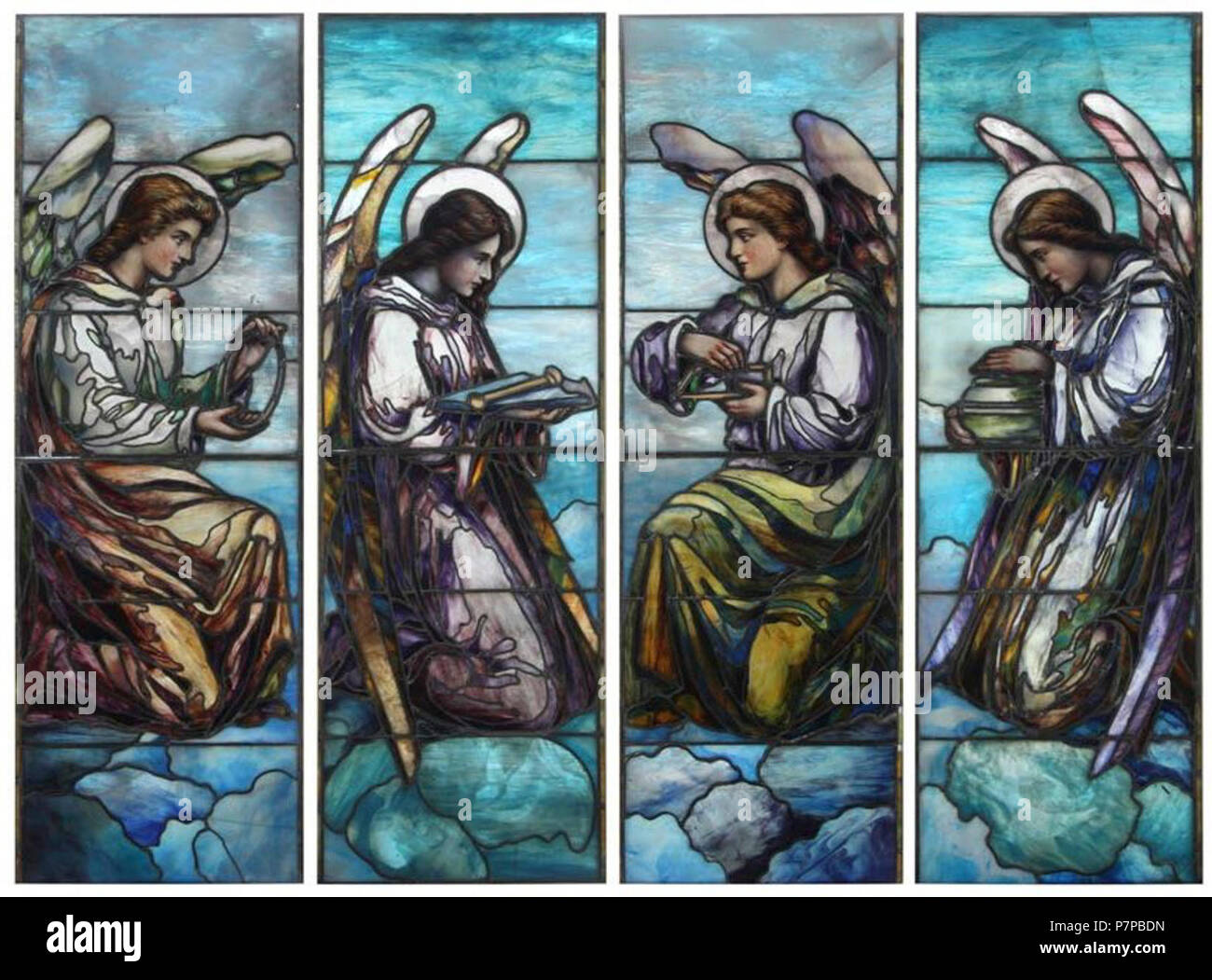 Winged angels hi-res stock photography and images - Alamy