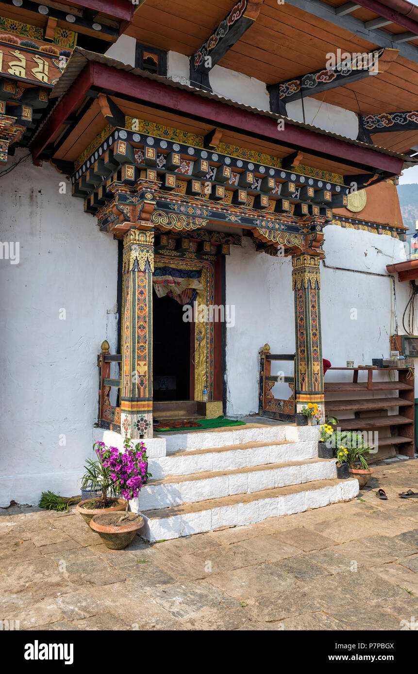 Chimi Lhakang Monastery, Punakha, Bhutan - Chimi Lhakhang, also known ...