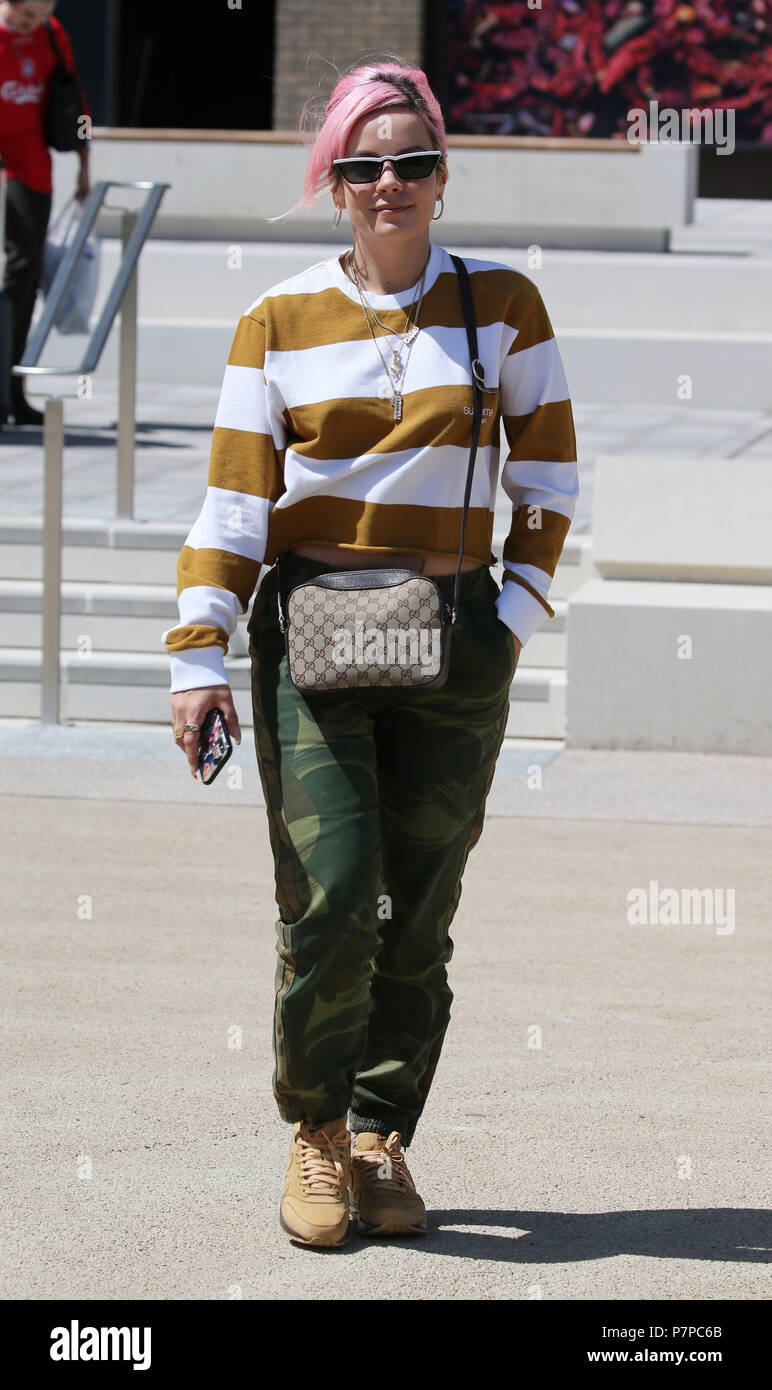 Lily Allen outside ITV Studios today Featuring: Lily Allen Where ...