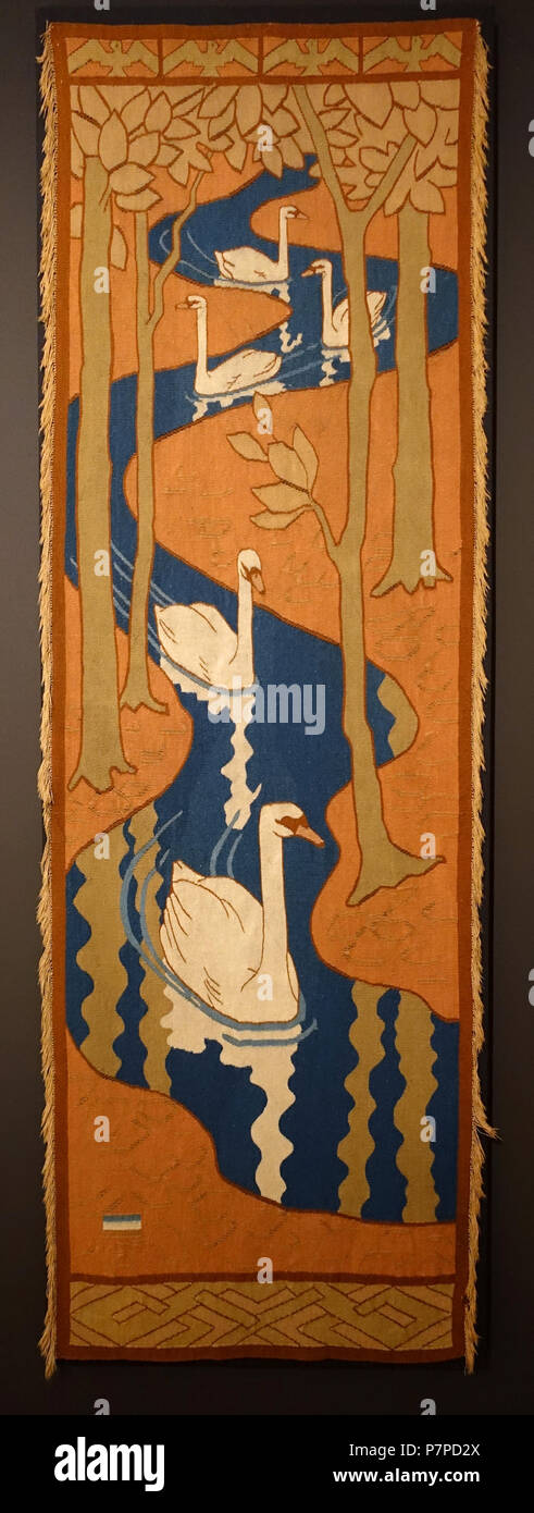 Otto eckmann five swans hi-res stock photography and images - Alamy