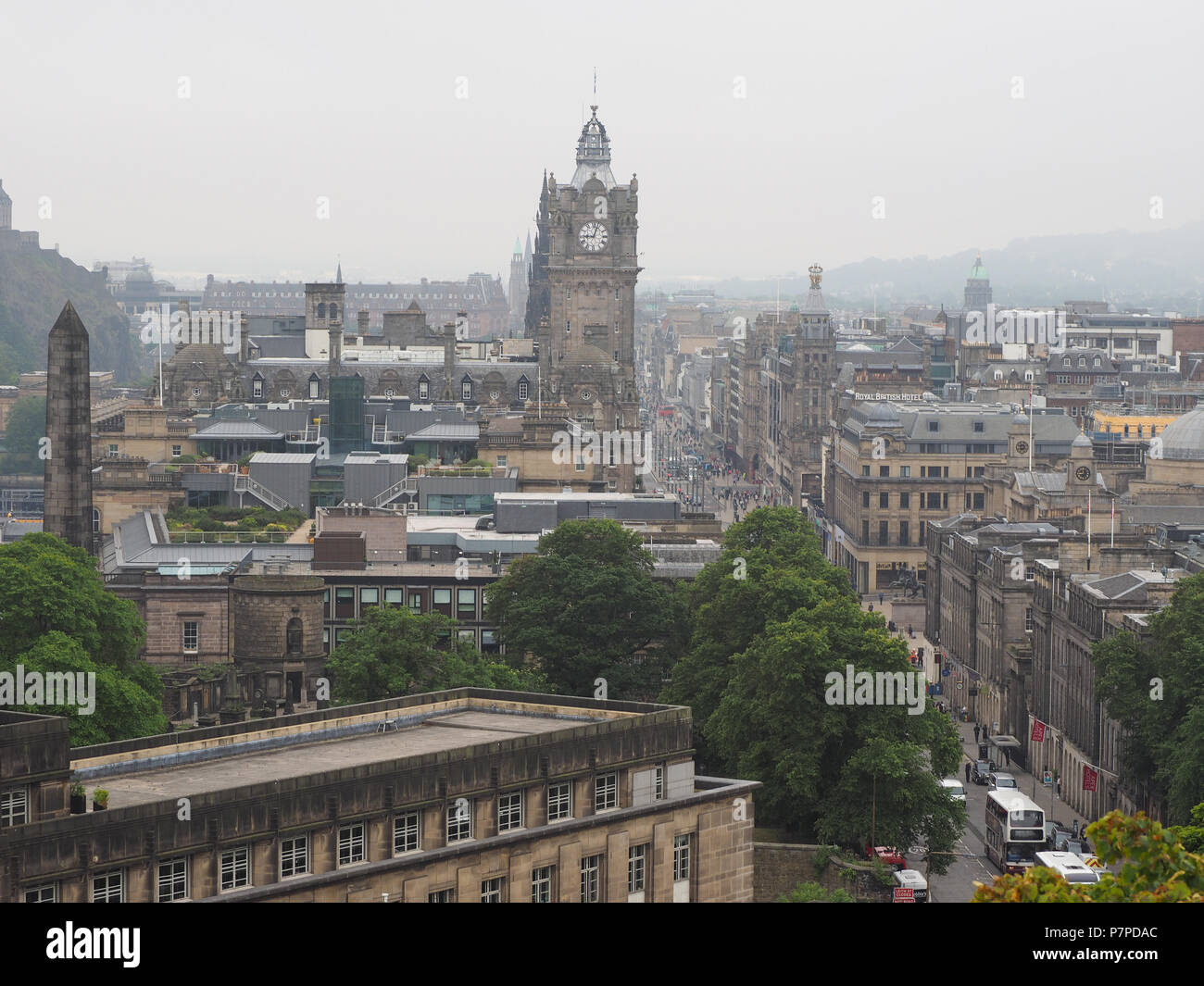 EDINBURGH, UK - CIRCA JUNE 2018: View of the city Stock Photo - Alamy