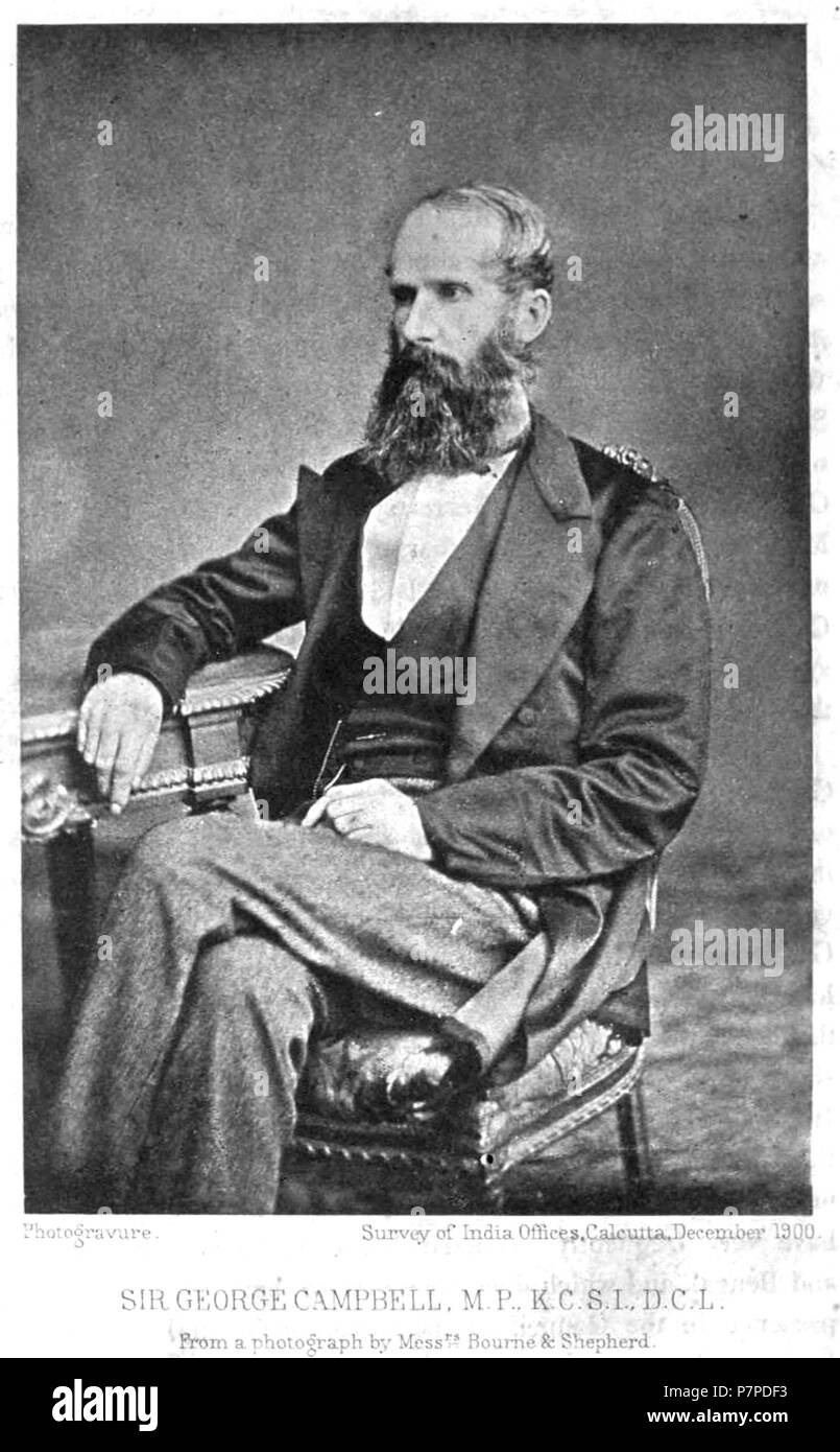 George Campbell (1824–1892) . 1900 170 George Campbell Stock Photo - Alamy
