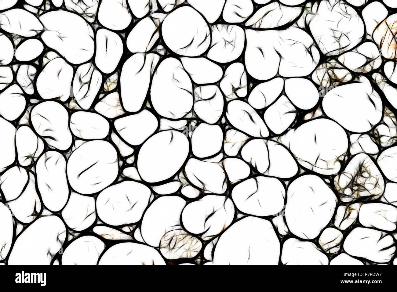 White pebble stone background. Texture and material theme Stock Photo ...
