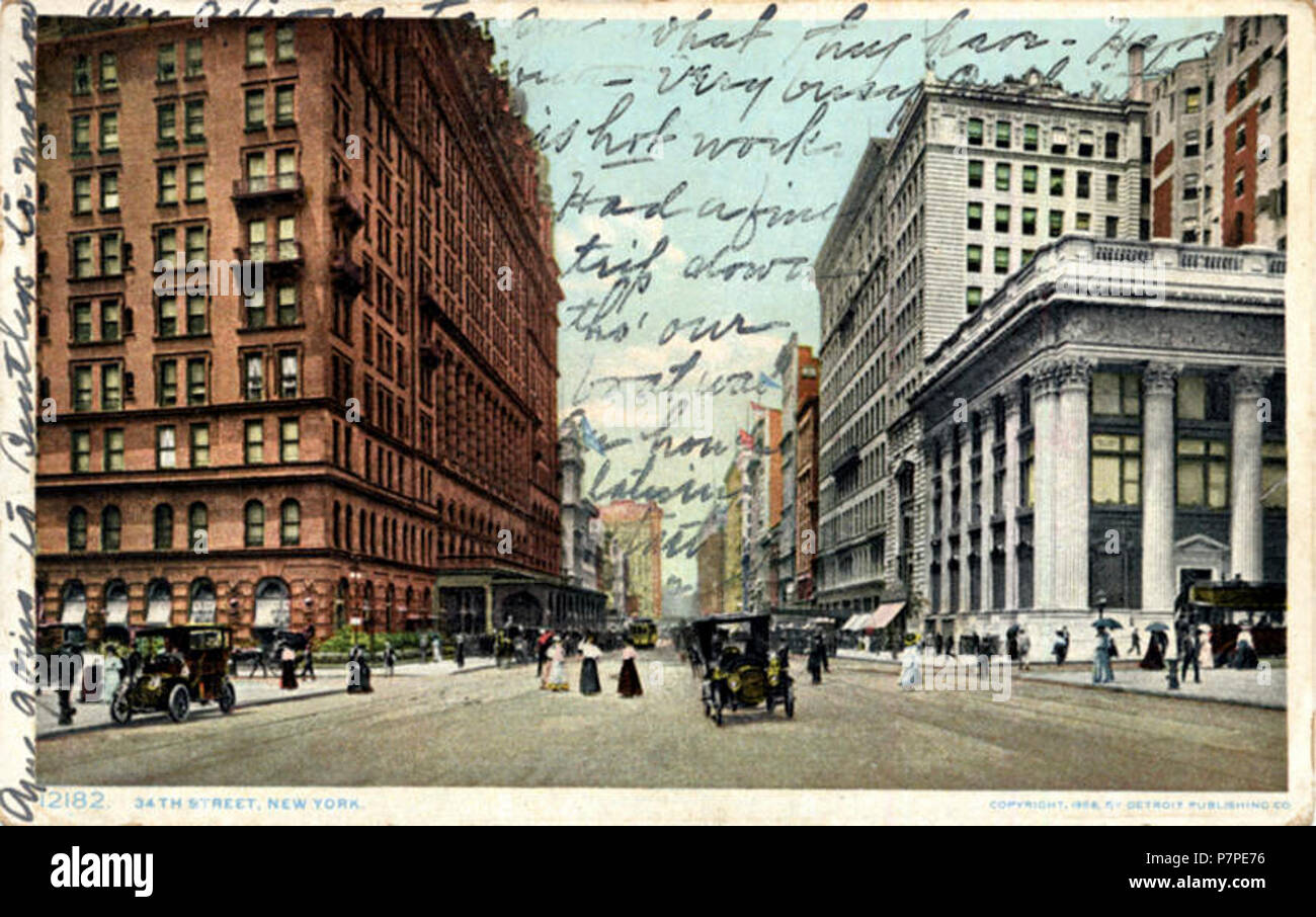 34th Street, New York Stock Photo - Alamy