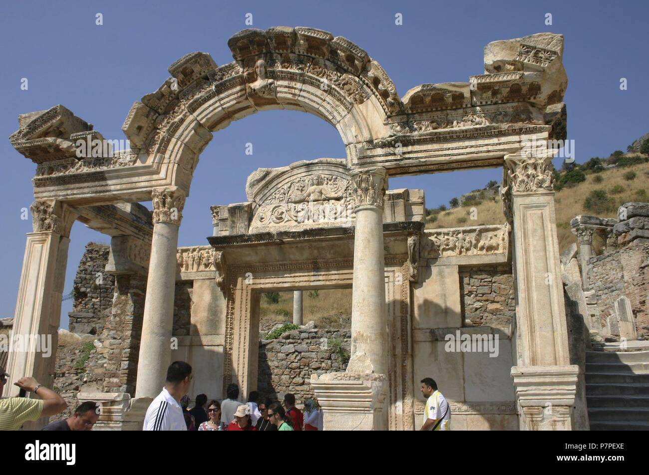 Templo de adriano hi-res stock photography and images - Alamy