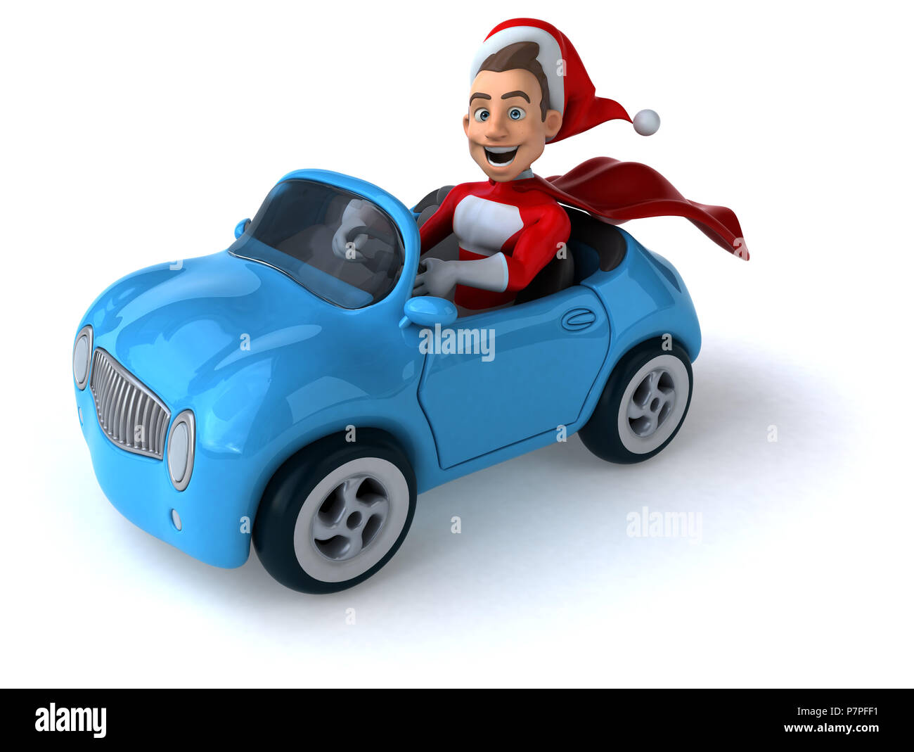 Fun Santa Claus Stock Photo - Alamy