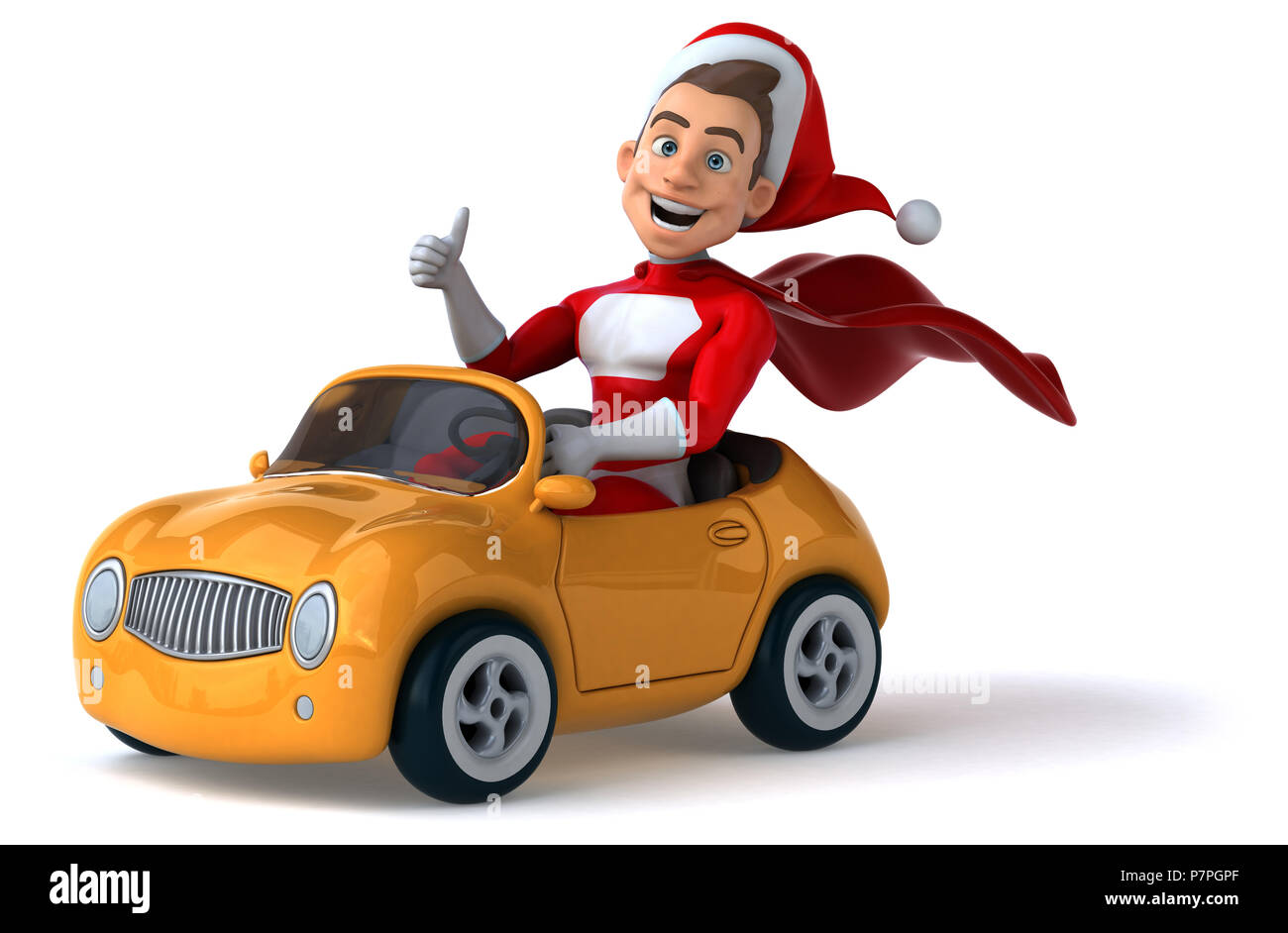 Fun Santa Claus Stock Photo - Alamy