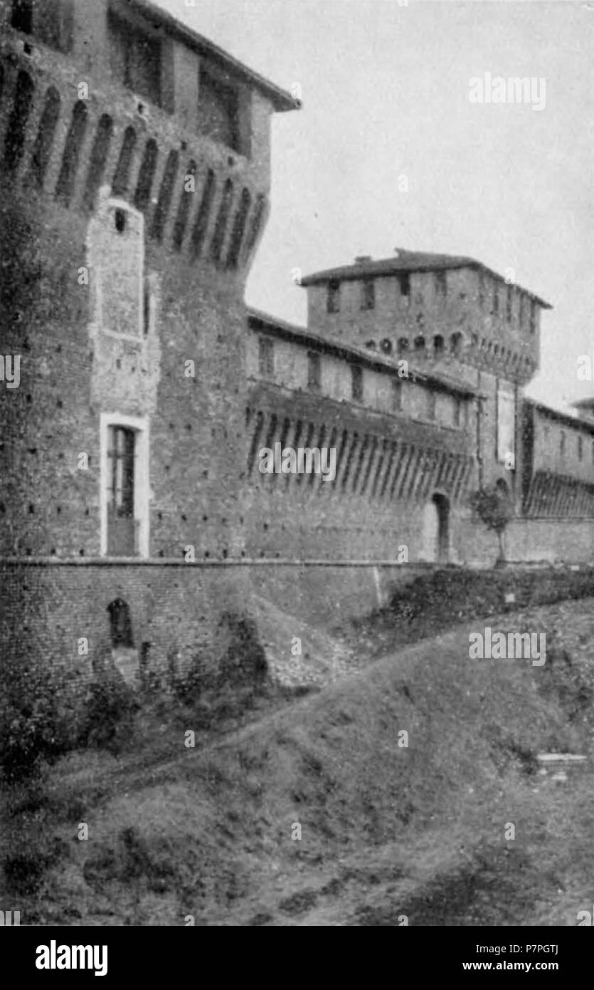 Italiano: Castello Sforzesco (Galliate), fronte a nord . before 1937 ...