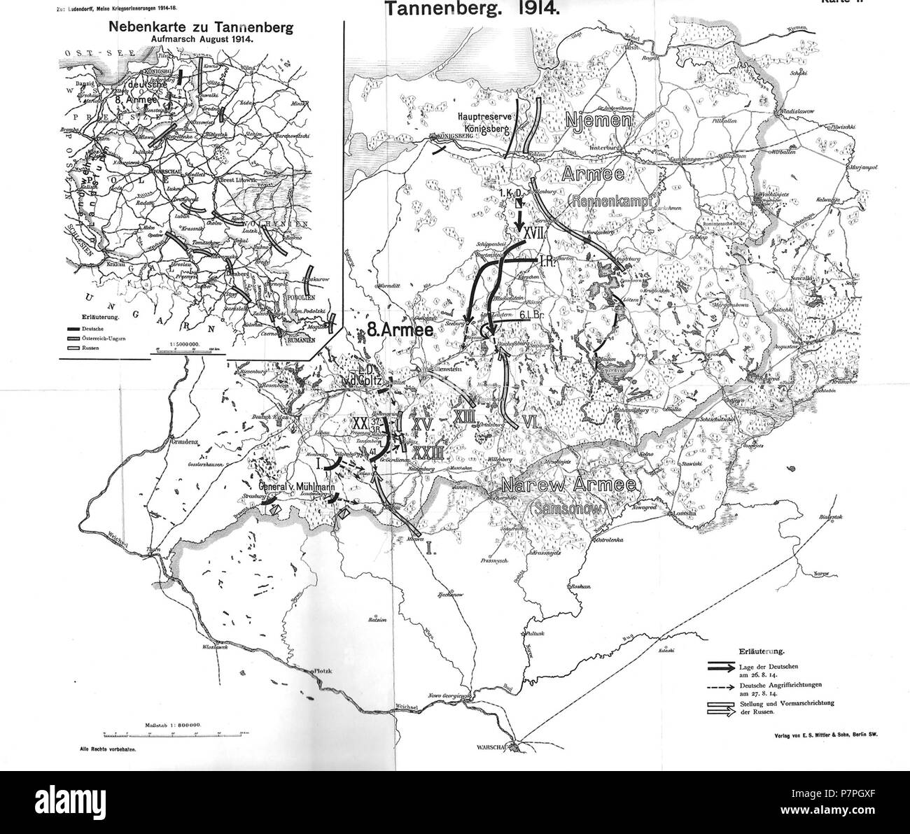 Tannenberg 1914 hi-res stock photography and images - Alamy