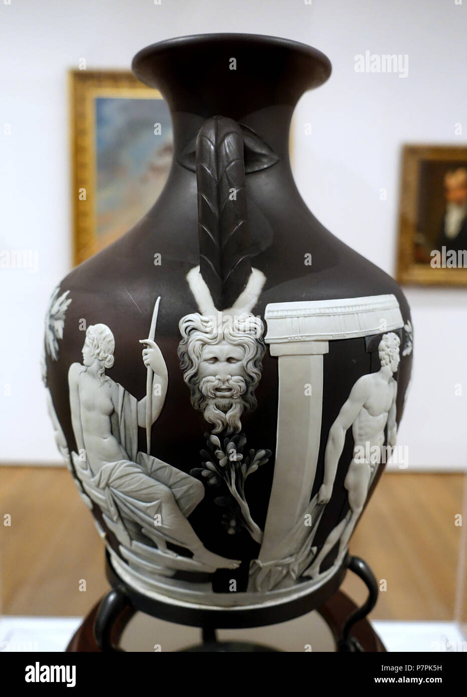 English: Exhibit in the Fogg Art Museum, Harvard University, Cambridge ...