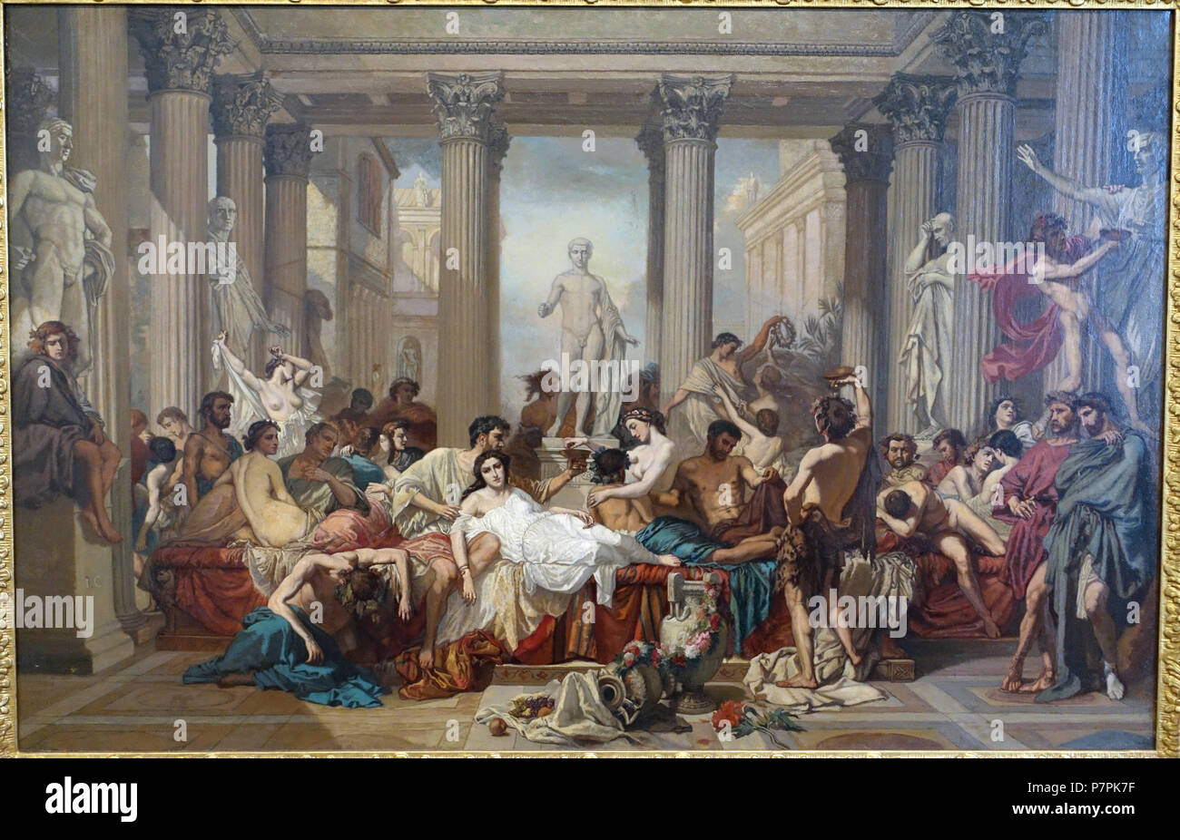 The romans in their decadence hi-res stock photography and images - Alamy