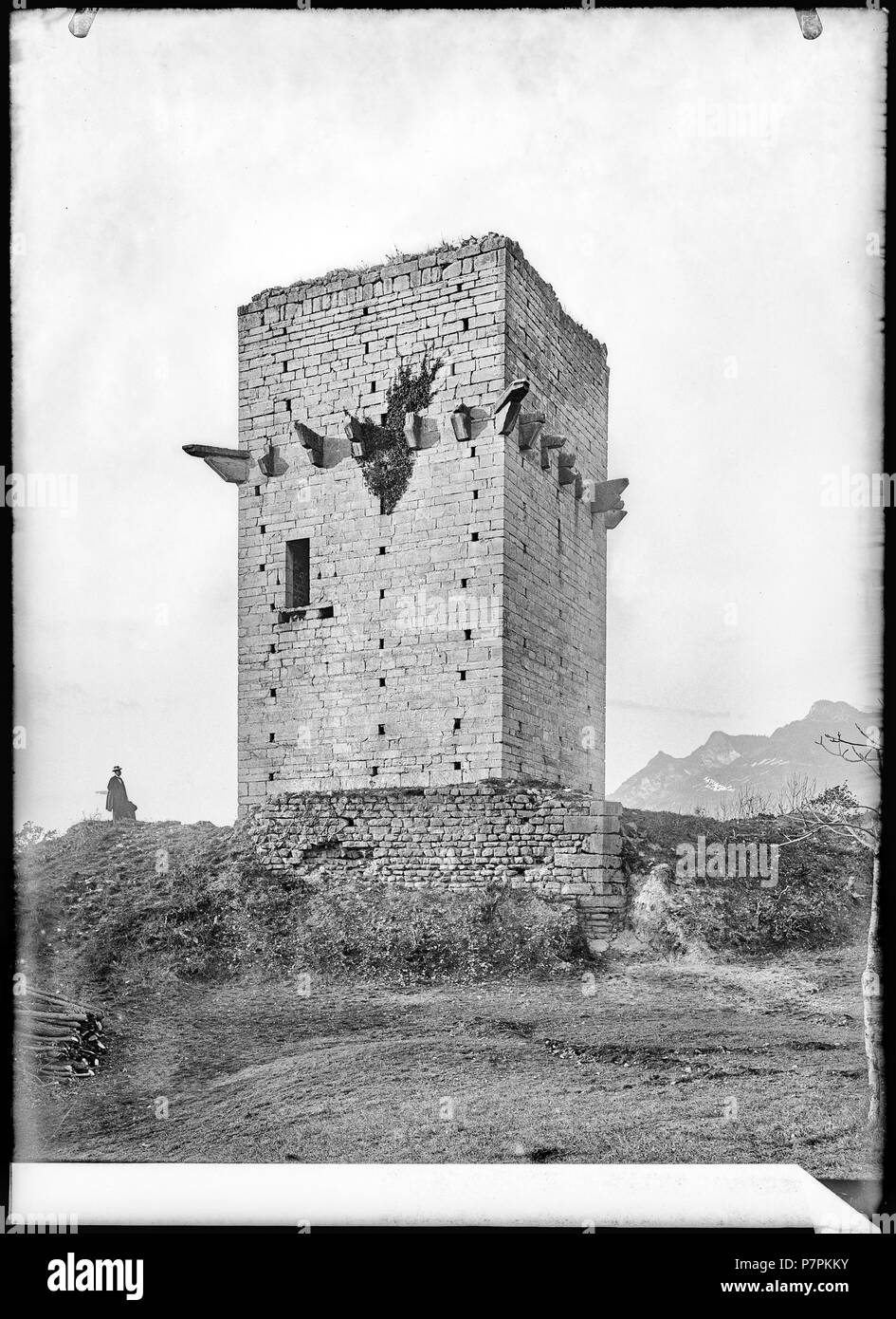 Saint-Triphon, Tour, vue d'ensemble; Vue d'ensemble de la Tour de St ...
