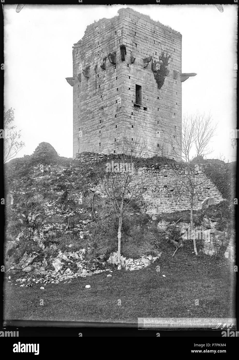 Saint-Triphon, Tour, vue d'ensemble; Vue d'ensemble de la Tour de St ...