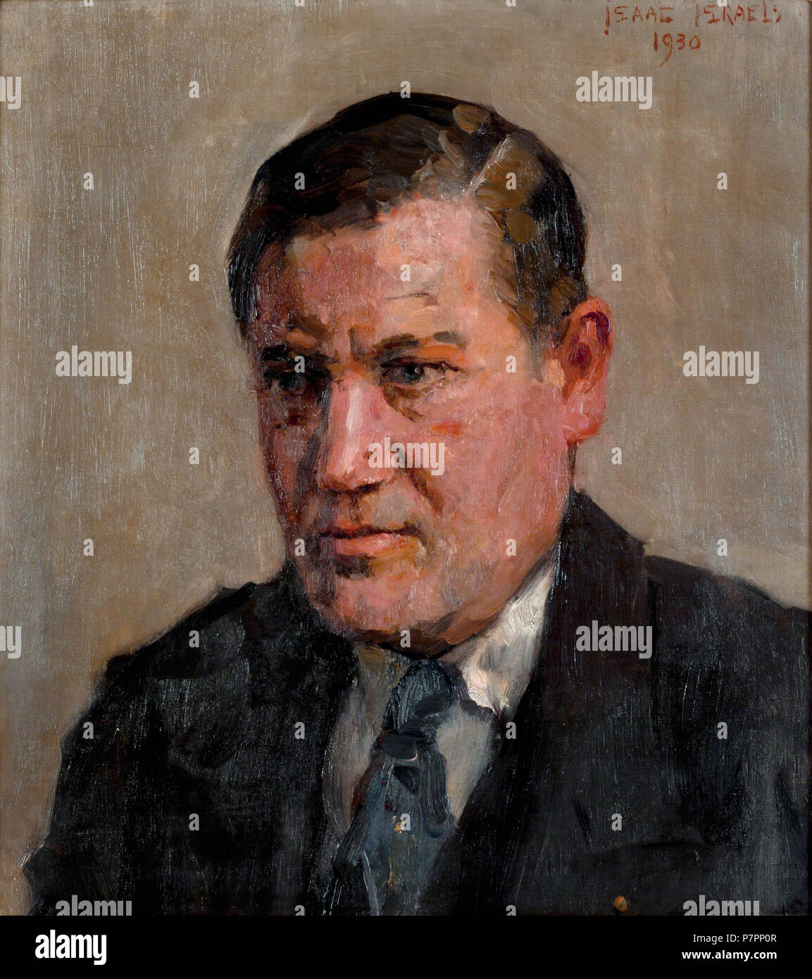 English: Portrait of the architect Jan Wils (1891-1972) oil on canvas ...