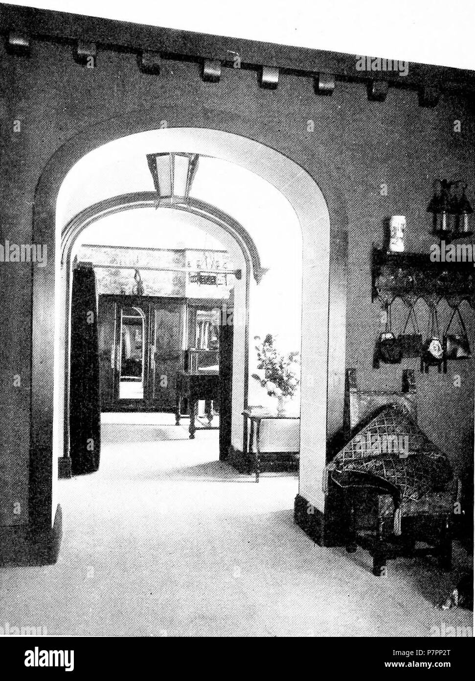 Salon event design Black and White Stock Photos & Images - Alamy