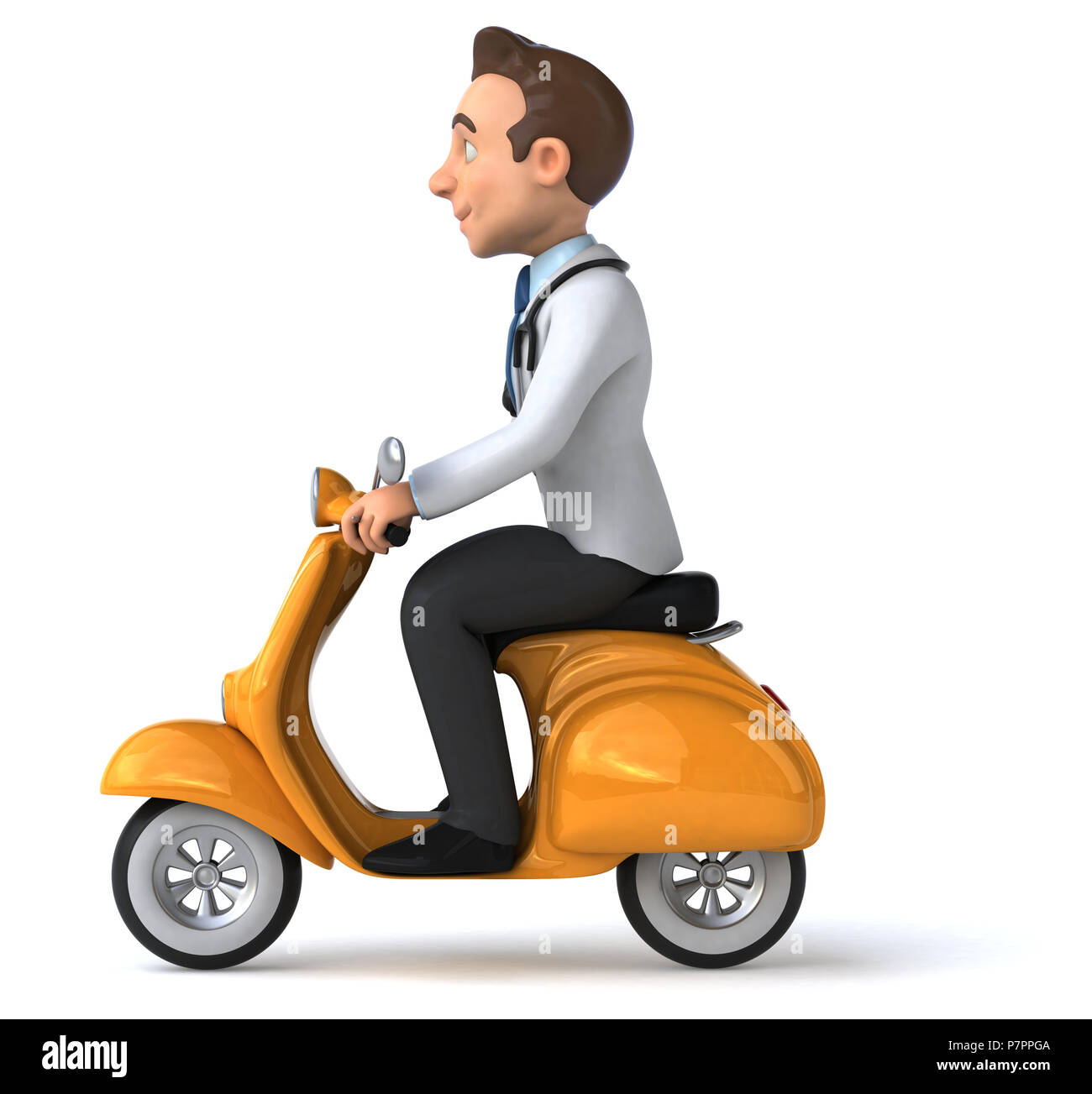 Lambretta man Cut Out Stock Images & Pictures - Alamy