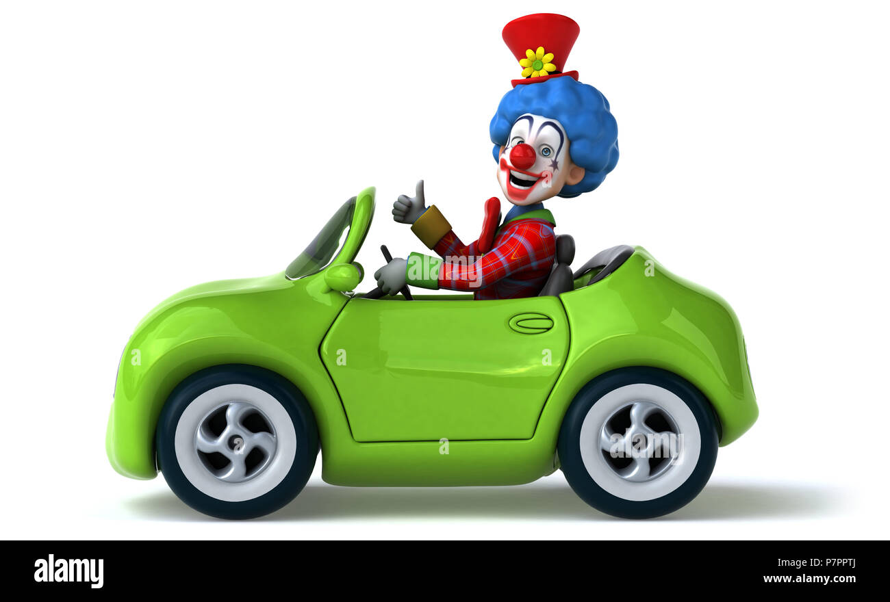Circus clown car Cut Out Stock Images & Pictures - Alamy