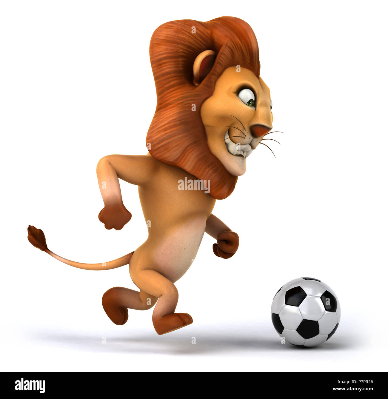 Lion soccer Cut Out Stock Images & Pictures - Alamy