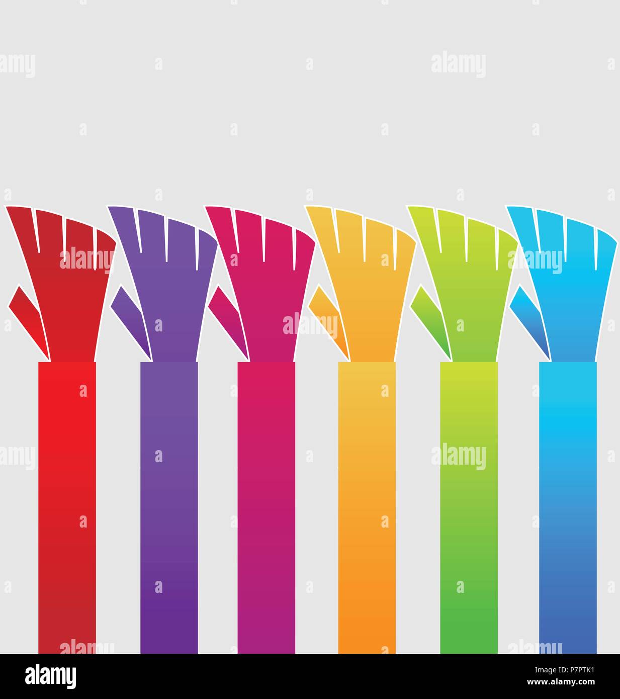 Group handshake, people hands vector icon design illustration Stock ...