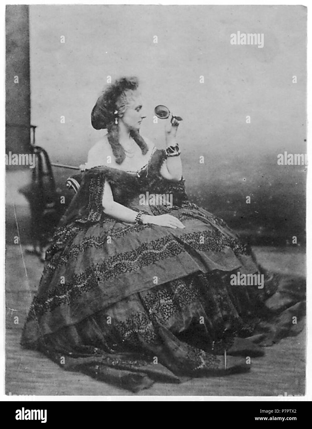 Countess of castiglione Black and White Stock Photos & Images - Alamy