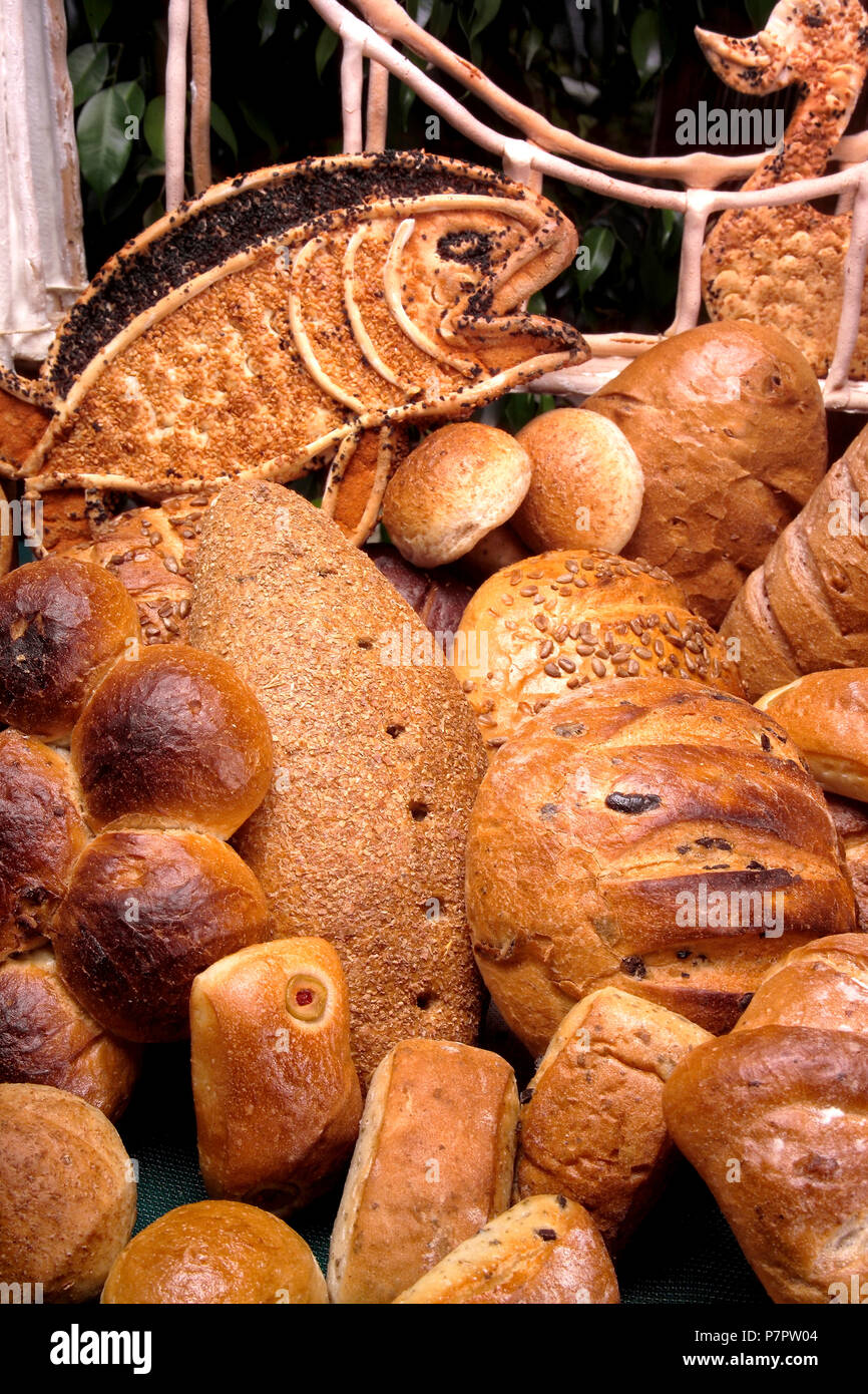close up shot of fresh breads Stock Photo - Alamy