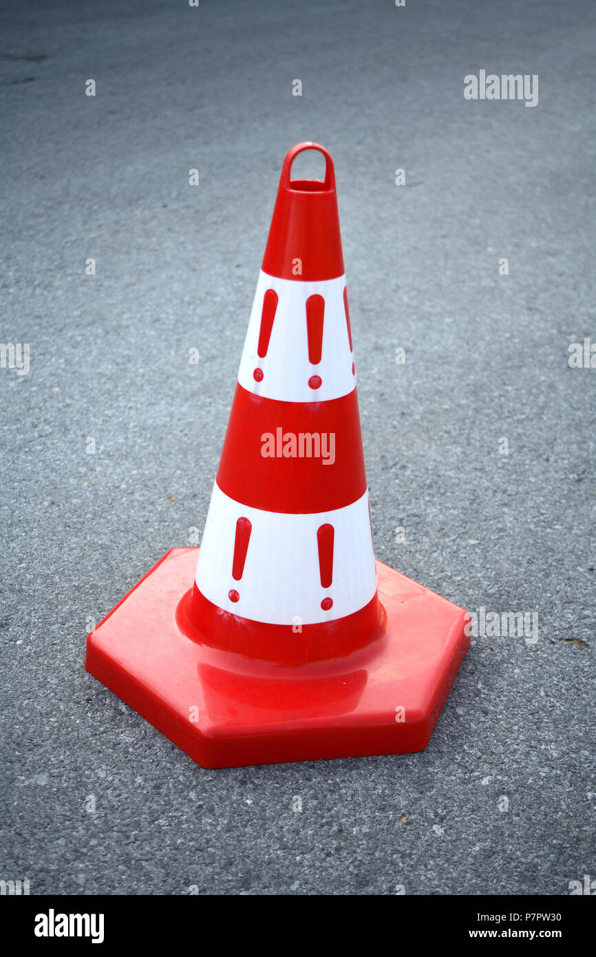an image of cone sign Stock Photo - Alamy