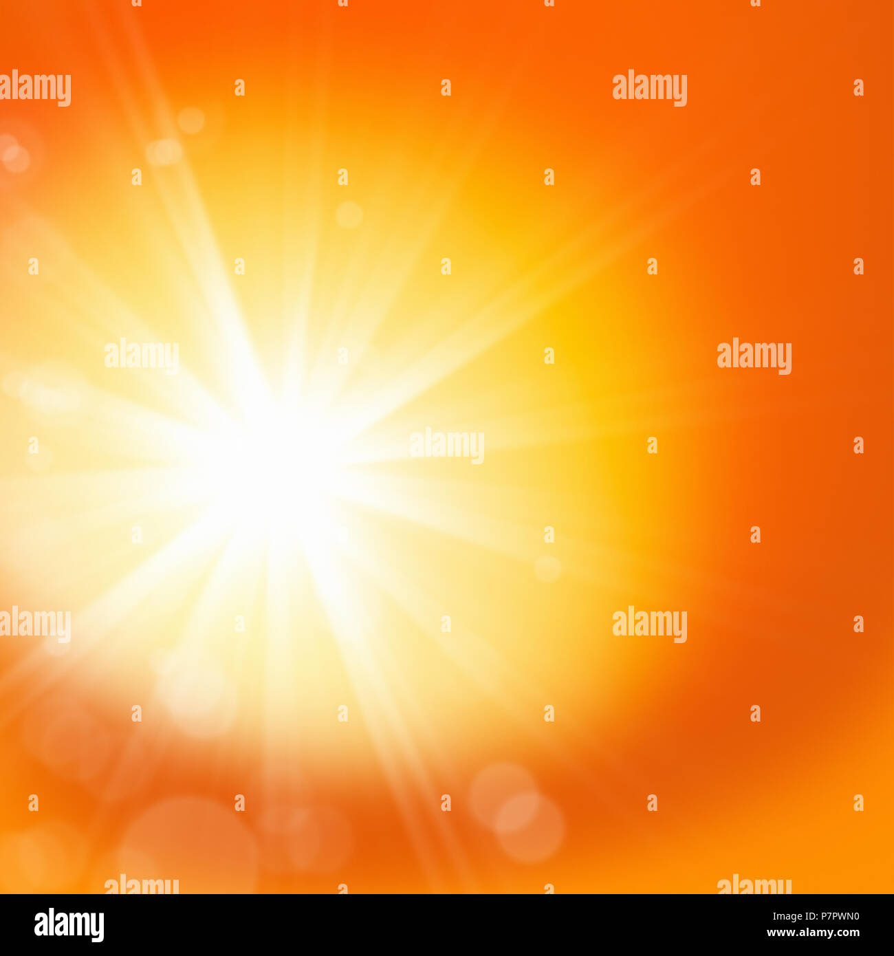 an image of orange background with lightbeam Stock Photo - Alamy