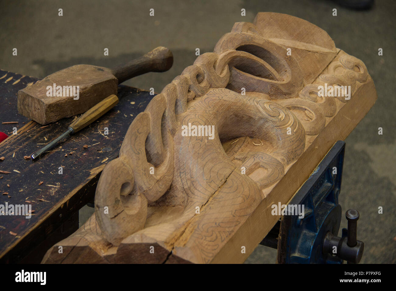 Maori mallet hi-res stock photography and images - Alamy