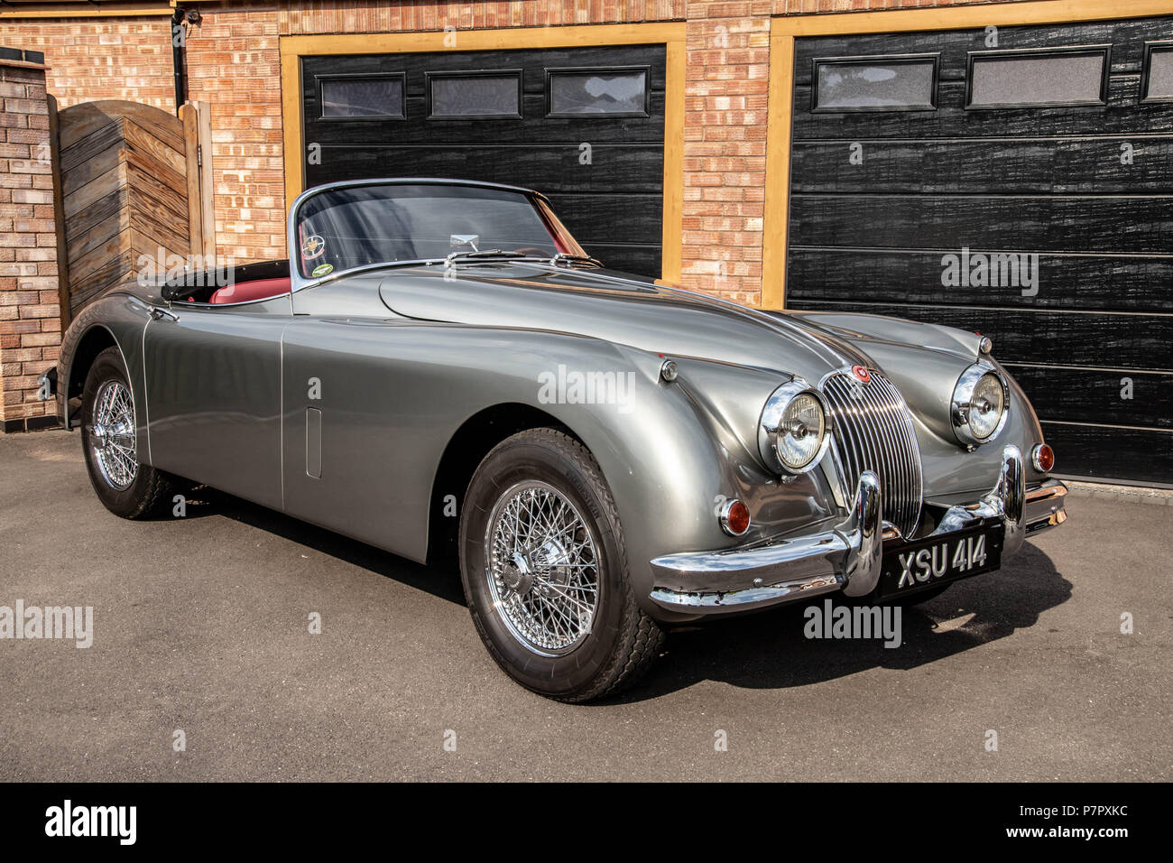 Jaguar XK150 drophead coupe Stock Photo - Alamy