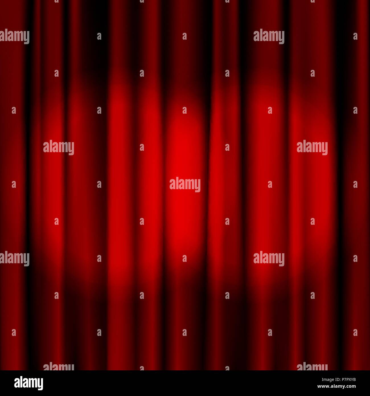 Red Curtains Stock Vector Images - Alamy
