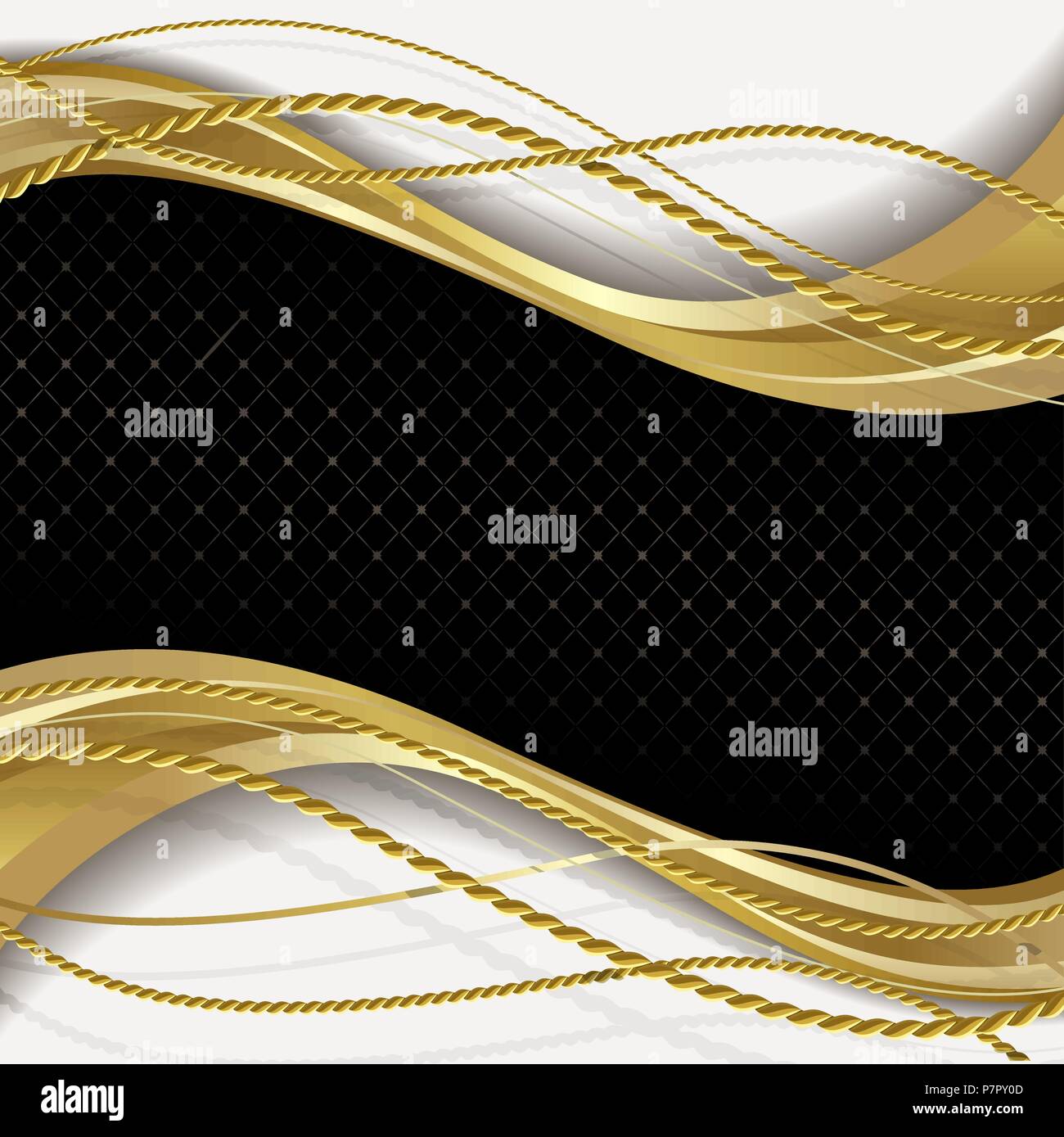 Gold rope hi-res stock photography and images - Alamy