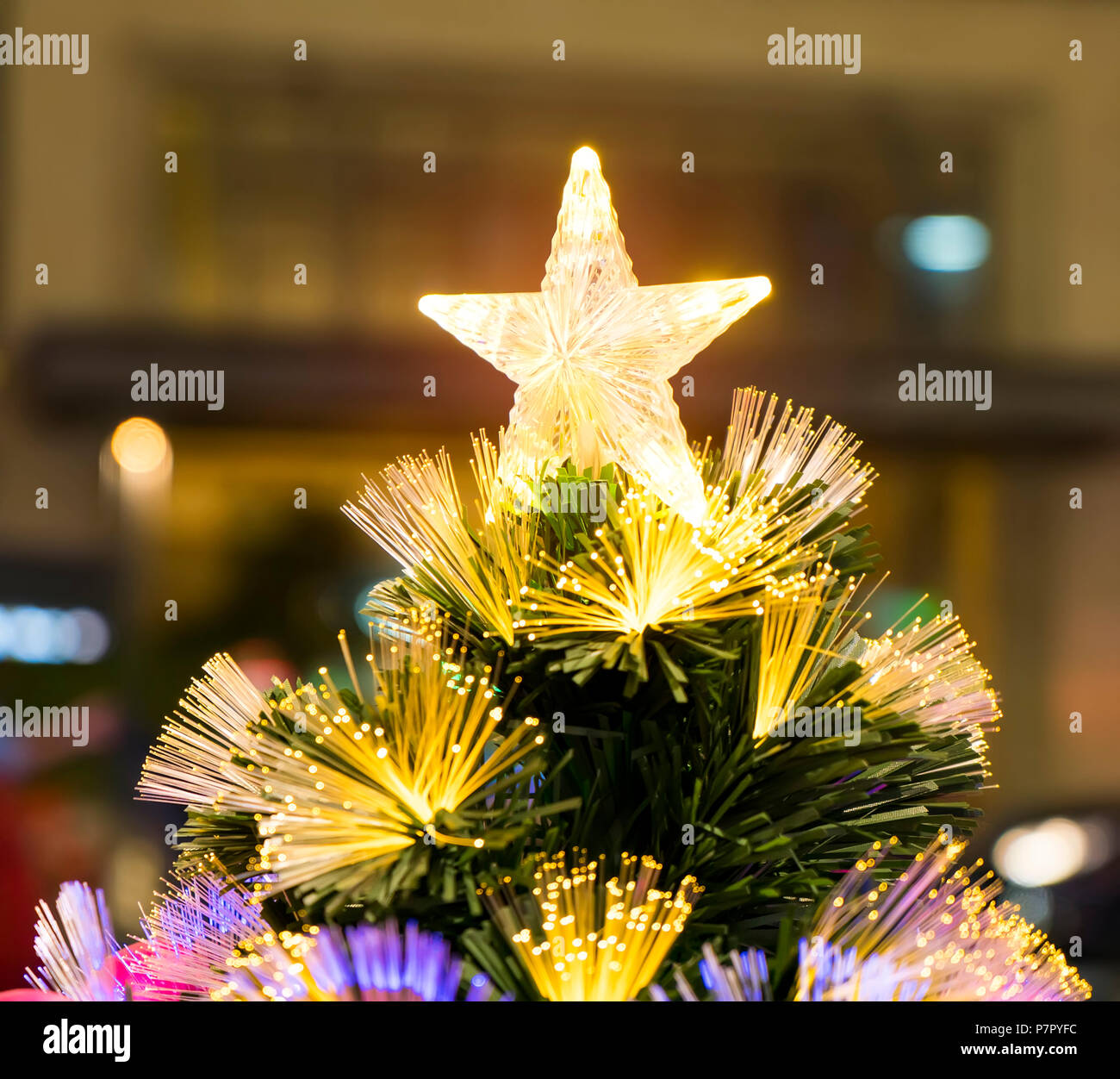 Fiber optic christmas tree hi-res stock photography and images - Alamy