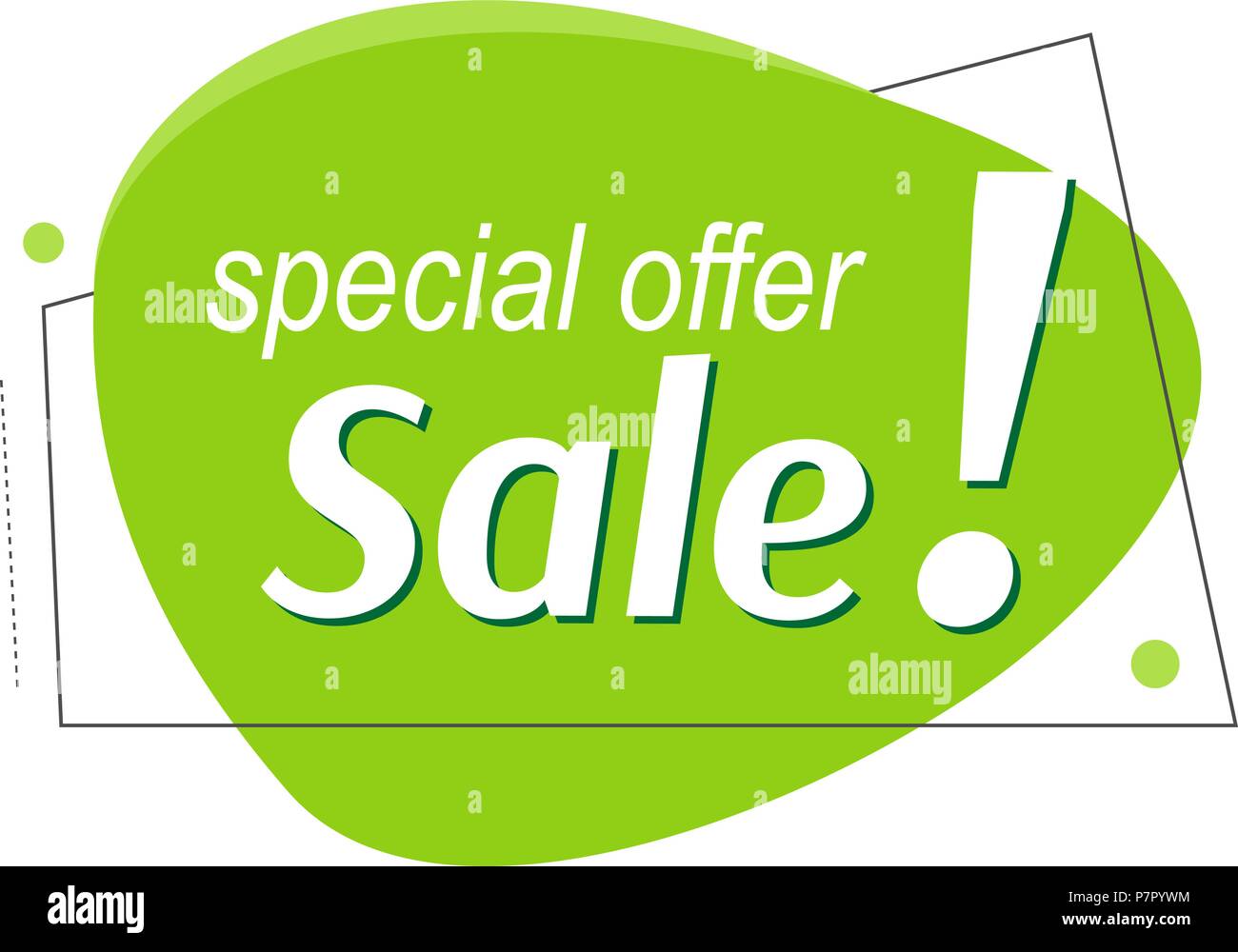 Vector illustration linear style. promotion banners Stock Vector Image ...