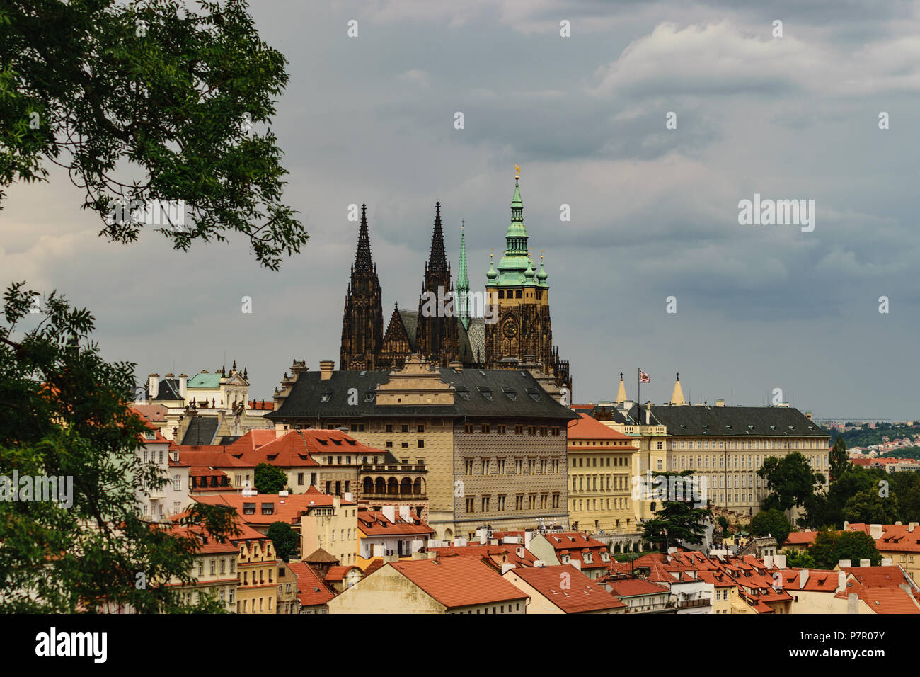 Beautiful cathedral in prag hi-res stock photography and images - Alamy