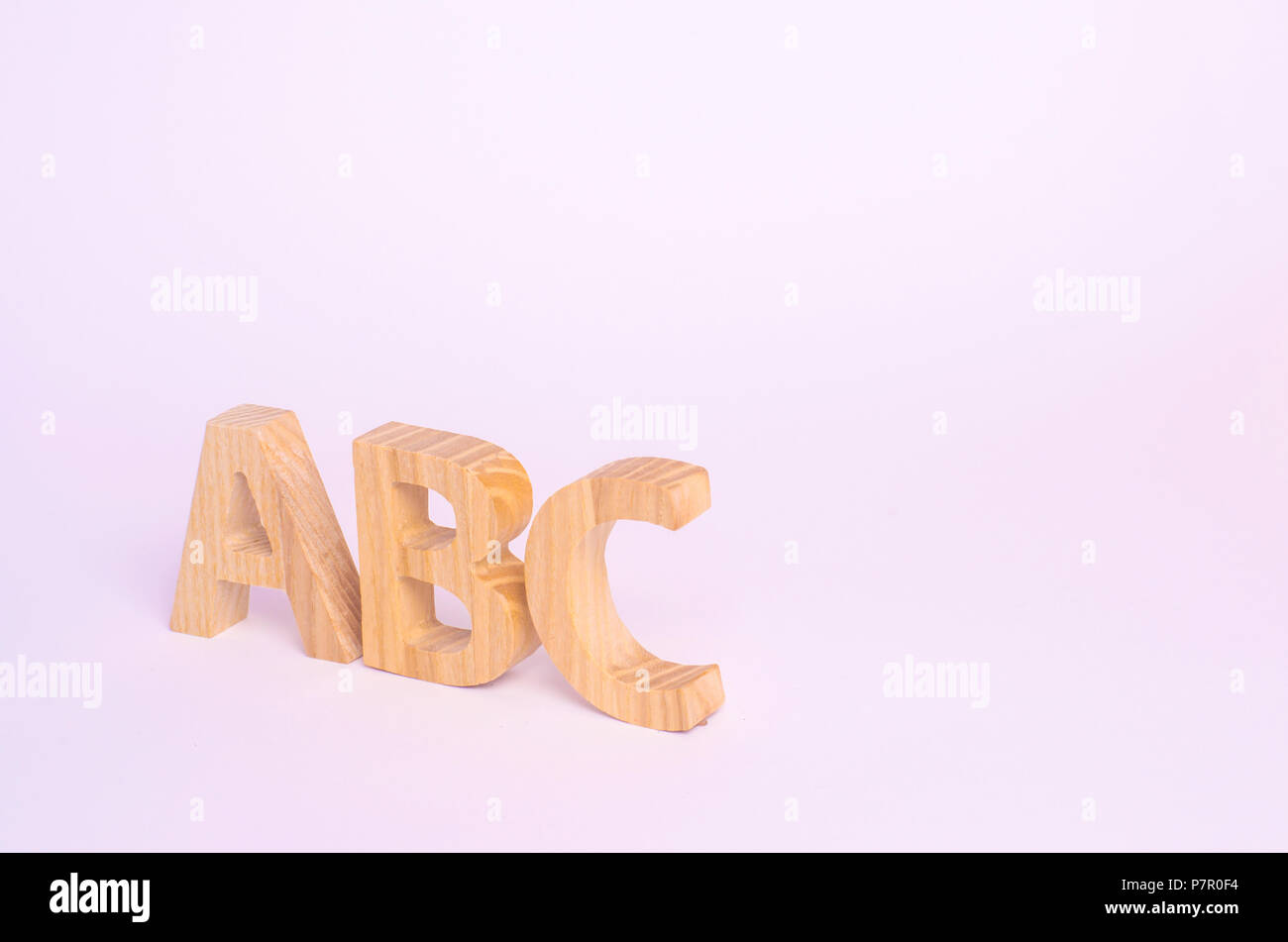 Abcd letters hi-res stock photography and images - Alamy