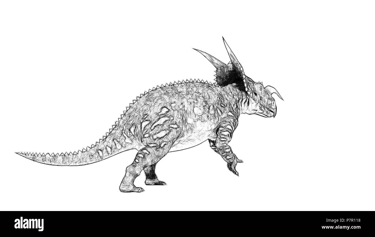Einiosaurus Coloring Page