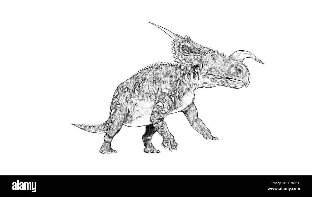 Einiosaurus Dinosaur High Resolution Stock Photography and Images - Alamy