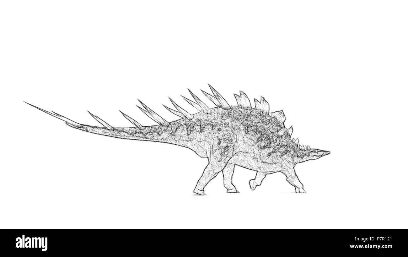 Kentrosaurus jurassic Cut Out Stock Images & Pictures - Alamy